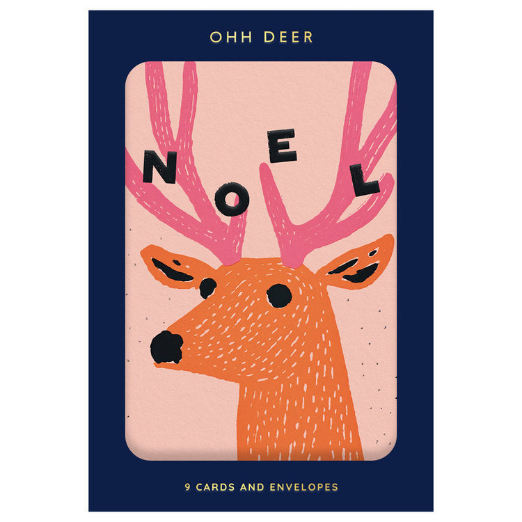 Ohh Deer - Noel Reindeer x9– Postmark