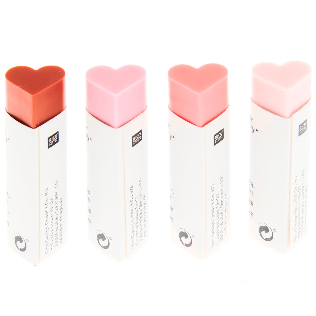 Rico Design - Eraser Heart– Postmark