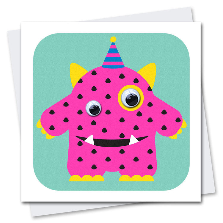 Stripey Cats - Wonky Wendy Monster– Postmark
