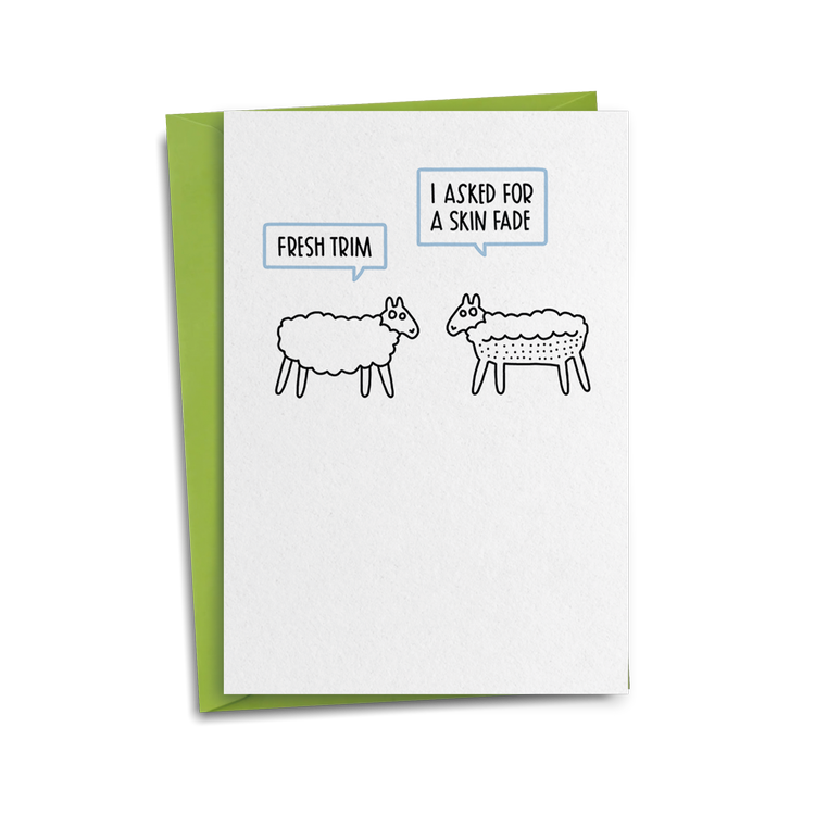 Battered Cards - Sheep– Postmark