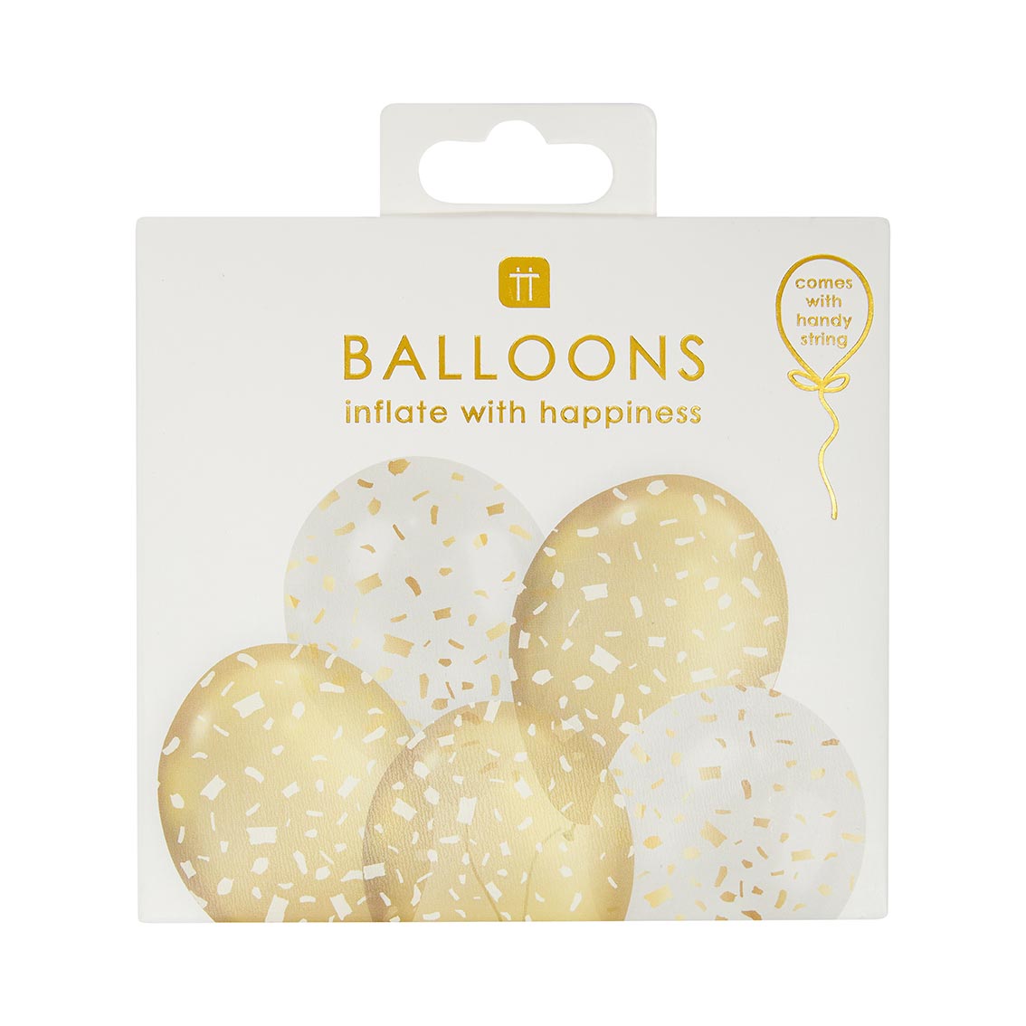 Talking Tables - Birthday Balloons - Gold Confetti– Postmark