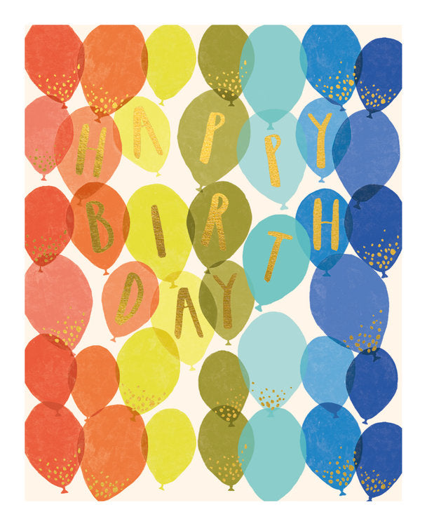 The Art File - Happy Birthday Balloons– Postmark
