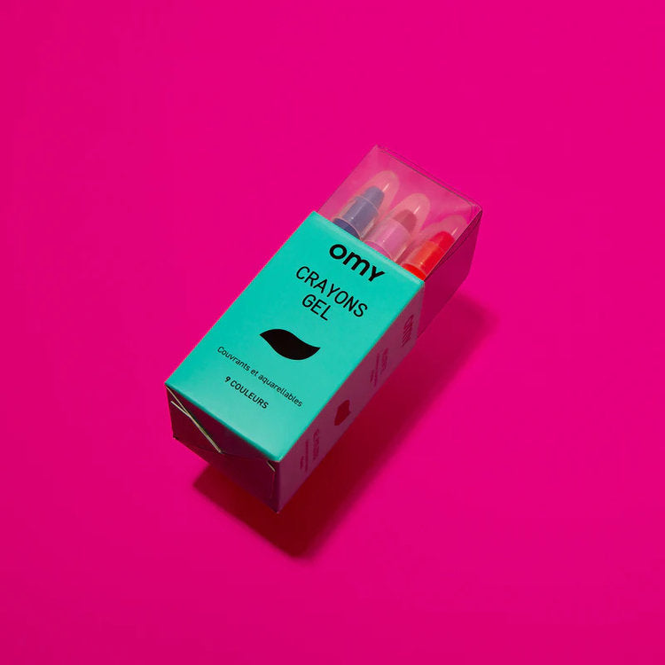 Omy - Crayons - Gel x 9– Postmark