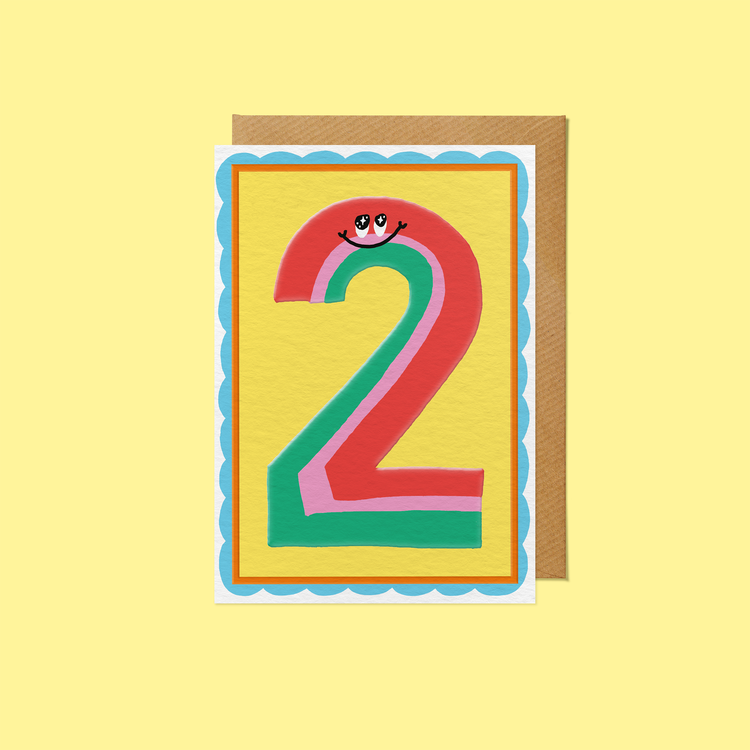 Sanders De Roeper - Stripy 2nd Birthday– Postmark