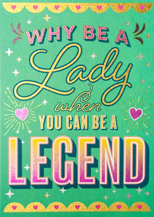 Cath Tate - Lady Legend– Postmark
