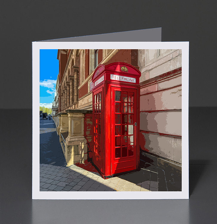The British Art Gallery - London Red Phone Booth– Postmark