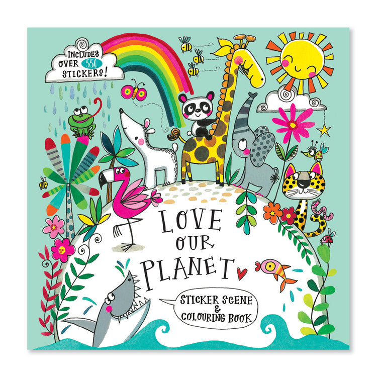 Rachel Ellen - Sticker Scene Books - Love Our Planet– Postmark