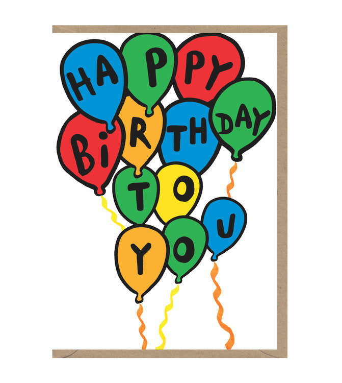 Early Bird - Happy Birthday Balloons– Postmark