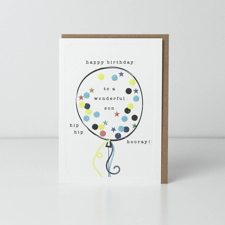 Belly Button - Birthday Son Balloon– Postmark
