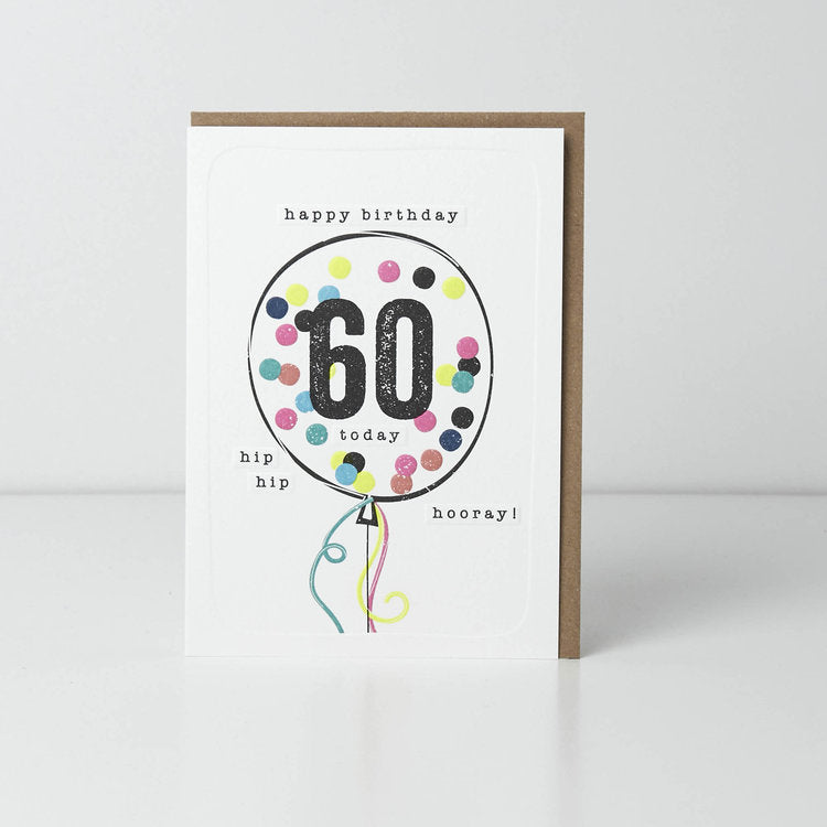 Belly Button - 60Th Birthday Balloon– Postmark