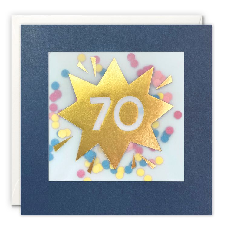 Shakies - Age 70 Gold– Postmark