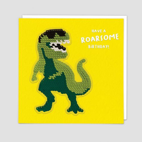 Redback - T-Rex Sequin Patch– Postmark