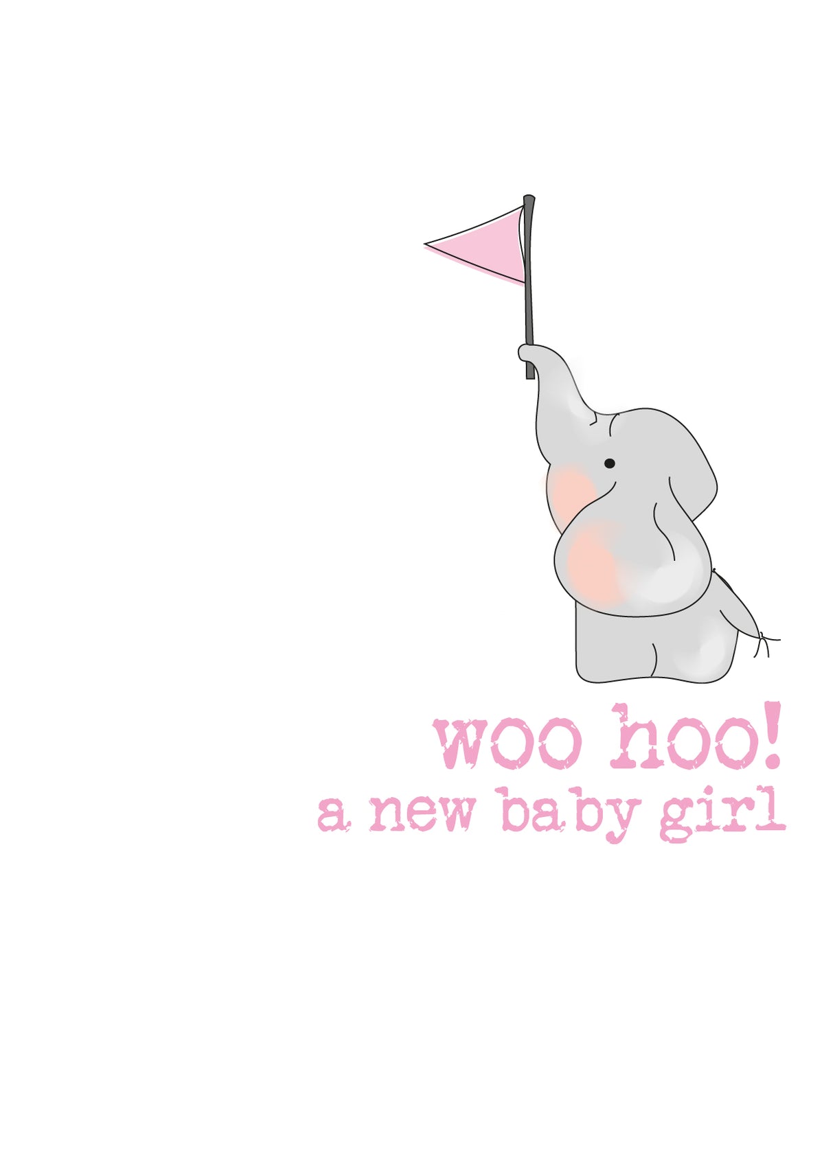 Dandelion - Woo Hoo - Baby Girl– Postmark